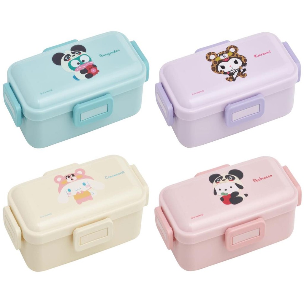 Skater Bento Box Cinnamoroll Headpiece Sanrio 600ml Antibacterial Fluffy Dome Lid 2 Tiers for ...