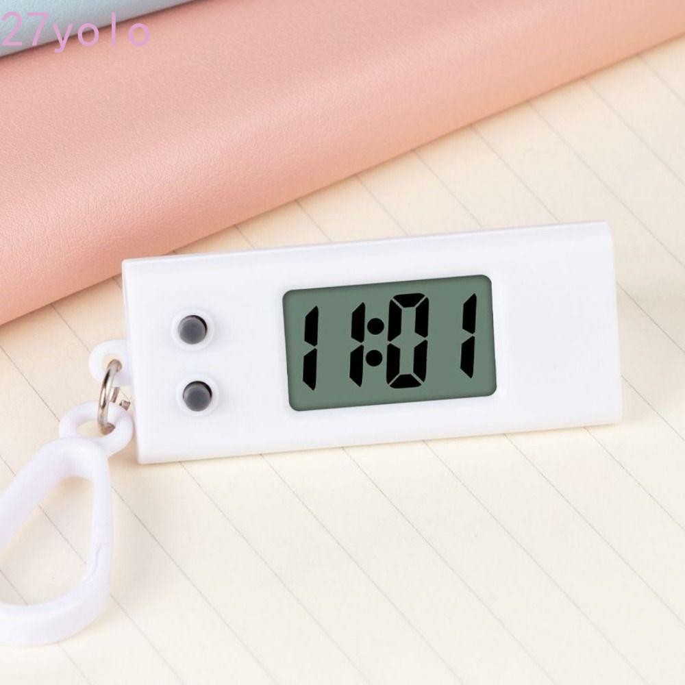 YOLO Triangle Electronic Hanging Clock, With buckle Small Electronic ...