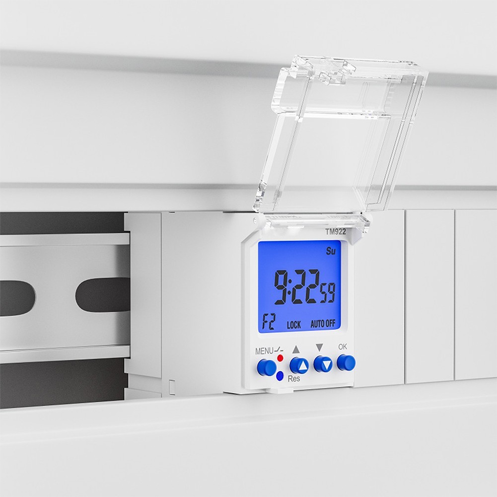 Digital Timer Space-Saving Design 24-Hour Time Clock Accurate Timing ...