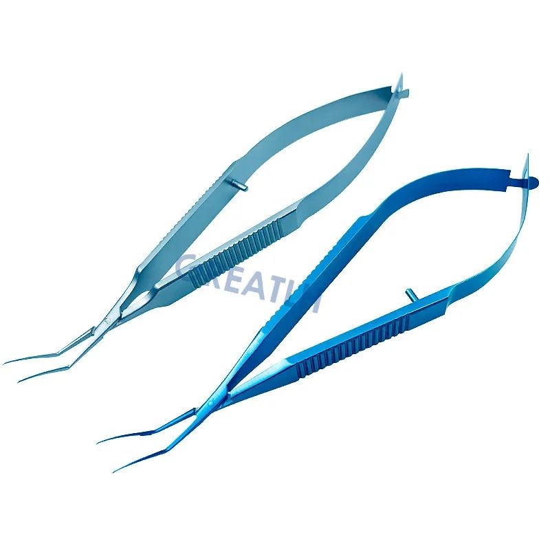 Inamura Capsulorhexis Forceps Flat Handle Tweezer Veterinary Ophthalmic ...