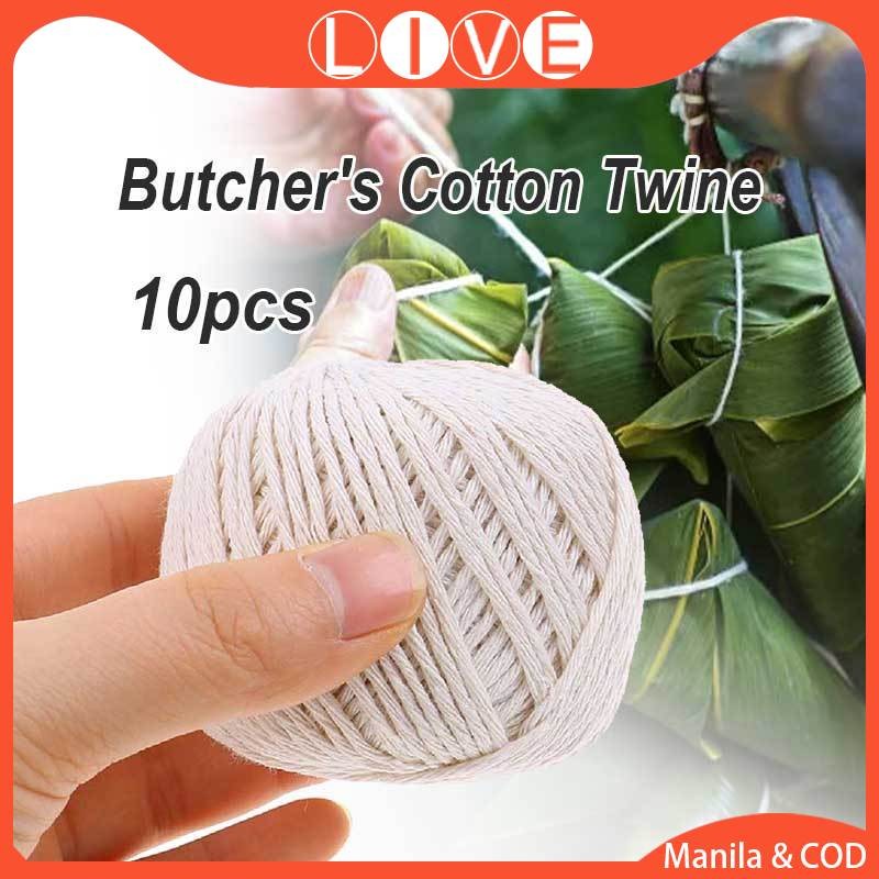 10Rolls 229 feet Butcher's Cotton Twine Meat Trussing Turkey Barbecue ...