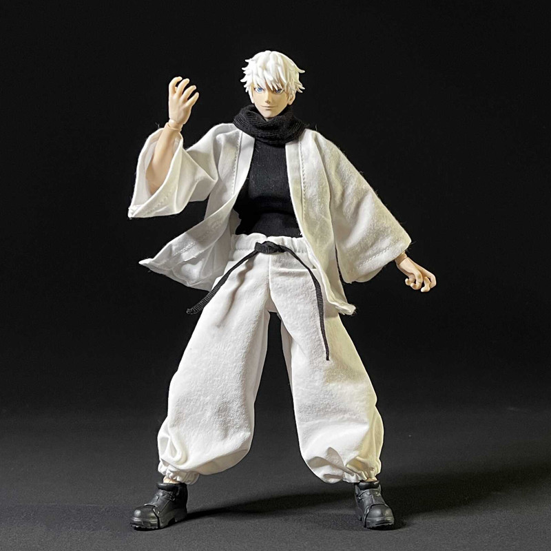 Romankey Soldier Clothes Gojo Go 1/12 Male Body Kimono Japanese Haori ...