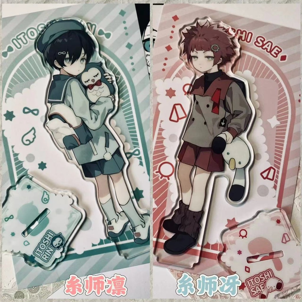 Blue Lock Acrylic Stand Sae Itoshi Rin Childhood Series Figure Display ...