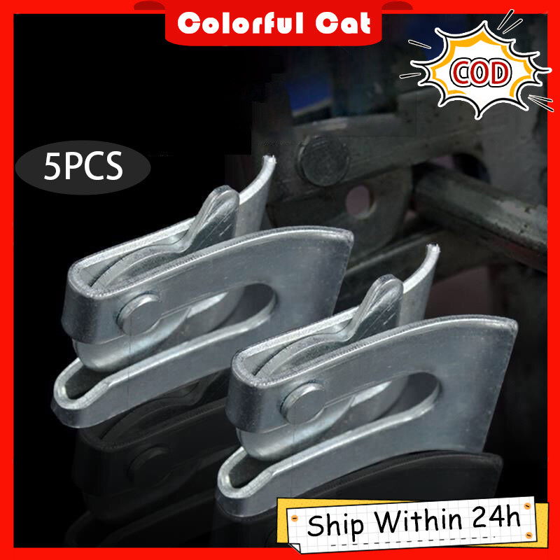 5 Pcs Automatic Cage Door Latch Lock for Pigs Piggery Galvanized Locks ...