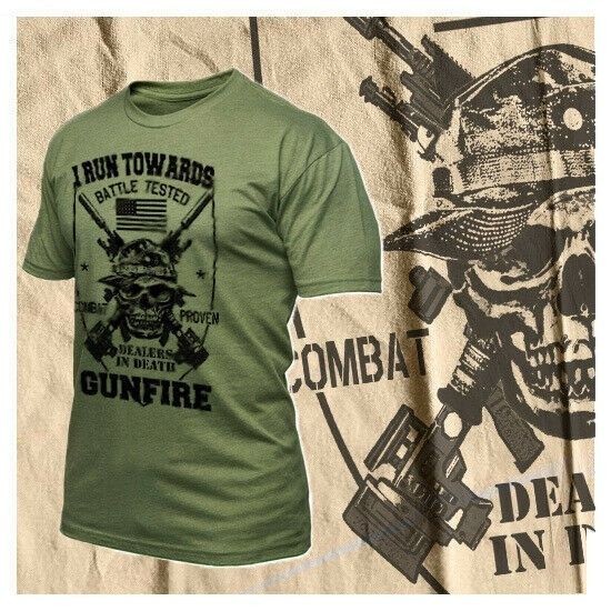 Military T-Shirt Army Rangers USMC Infantry Special Forces Sniper ...