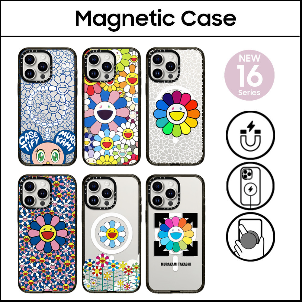 CASETi Murakami Takashi Sunflower Hard Plastic Acrylic Case Cover For ...