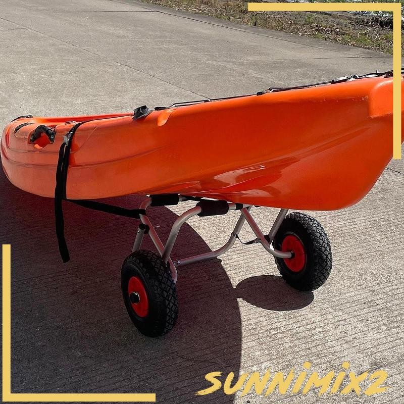 [Sunnimix2] Kayak Cart Kayak Trailer Folding Aluminum Alloy 10 inch ...