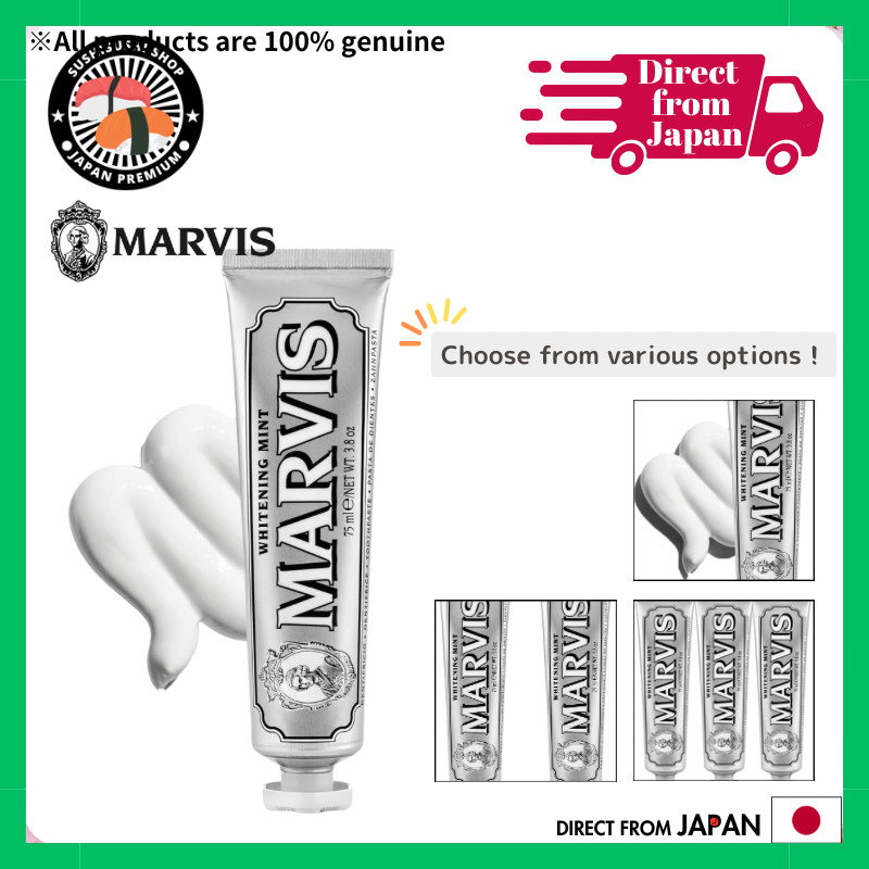 MARVIS White Mint toothpaste, refreshing mint flavor, oral care ...