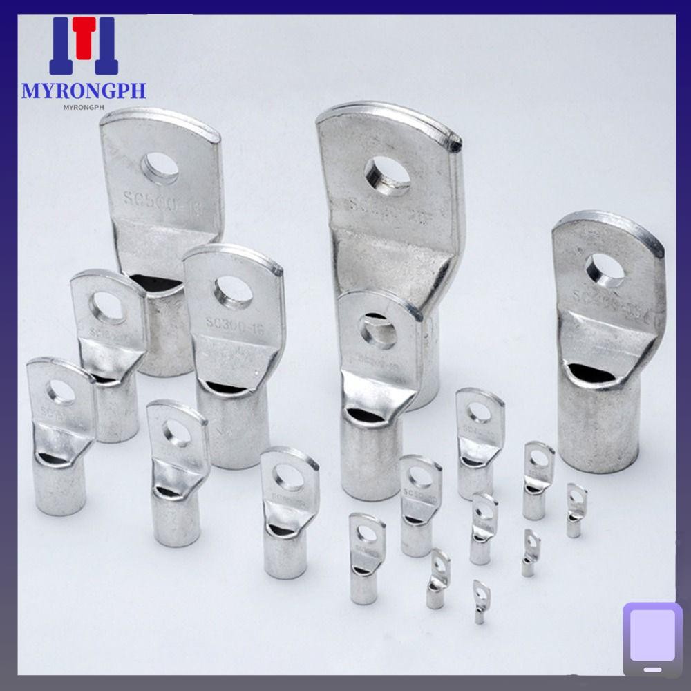 MYRONGPH 10Pcs Wire Nose Terminal Crimp 16-35mm2 SC16-6 SC25-6 SC35-6 ...