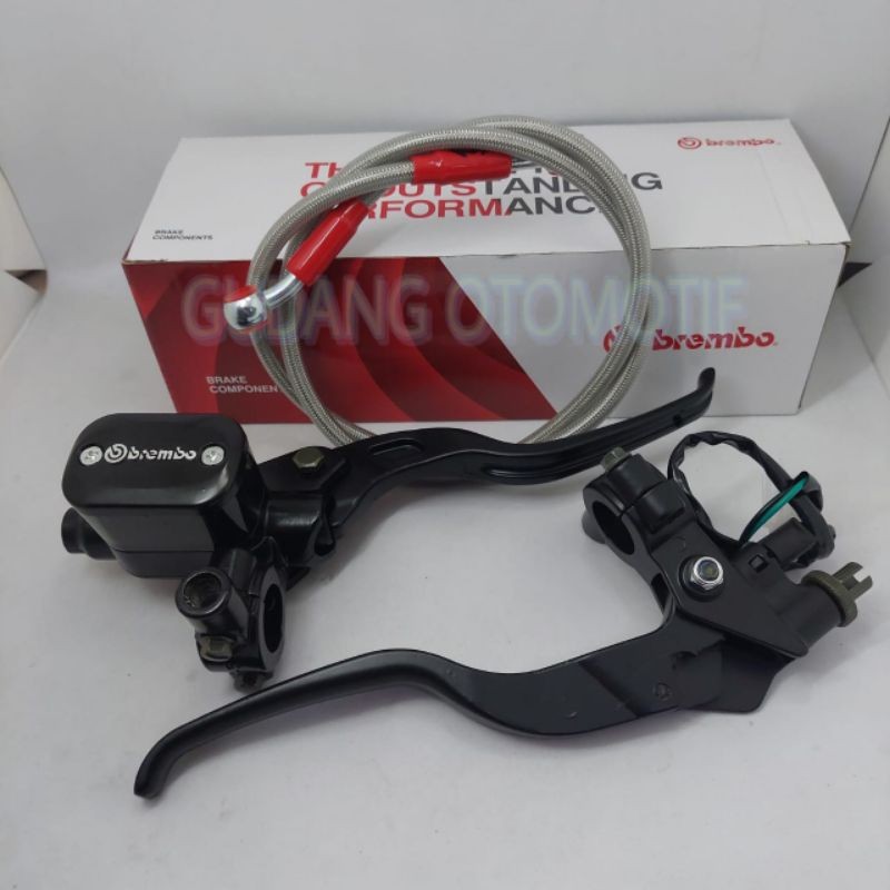 RCB MODEL BOX BRAKE MASTER 12.7 MM SET PLUS BRAKE HOSE 95 CM UNIVERSAL ...