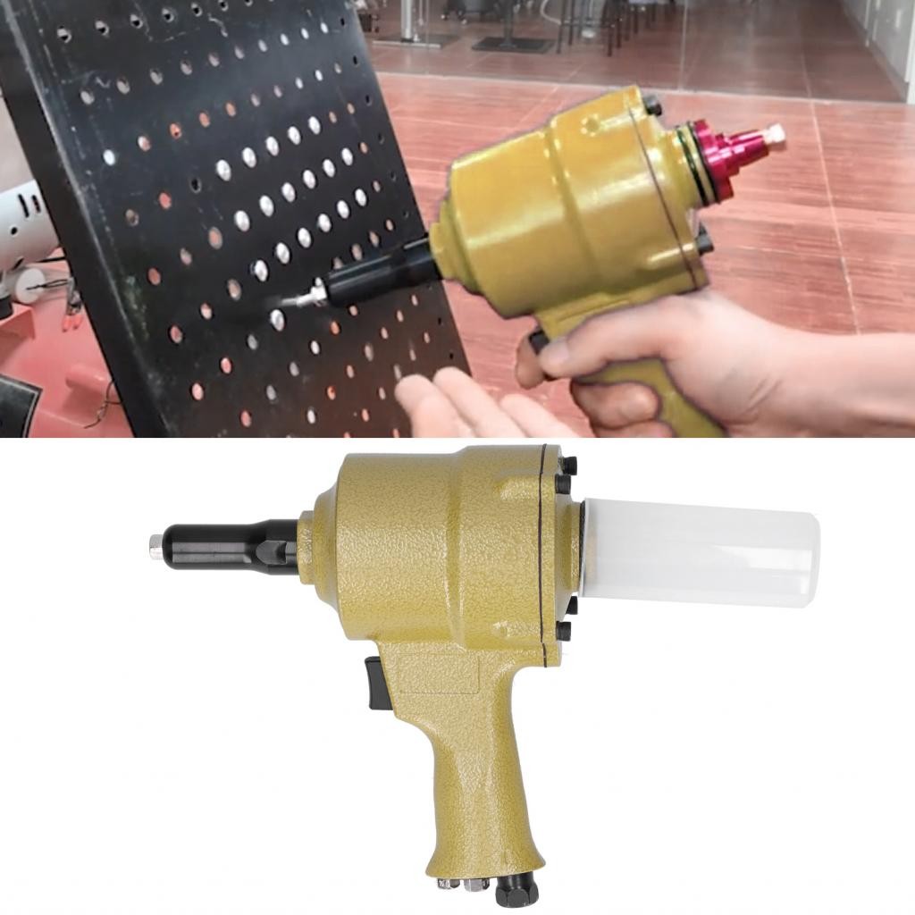 Rriioo Pneumatic Air Riveter Double Hammer Strike Structure Alloy Steel ...