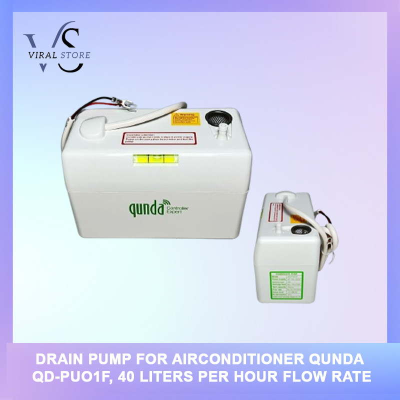 QD-PUO1F Drain Pump for Airconditioner Qunda, 40 Liters per hour Flow ...