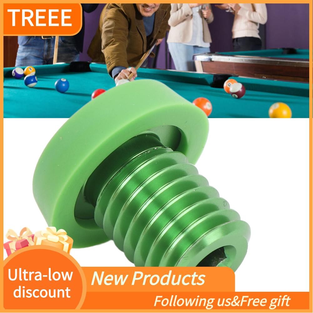 Treee Billiard Cue Rubber Plug Compact Size Pool End Bumper for Daily ...