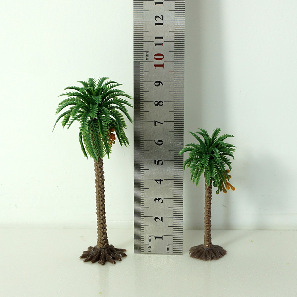 ULTRA| 10X Model Trees Palm Scale Tree Coconut Palm Rainforest Scenery ...