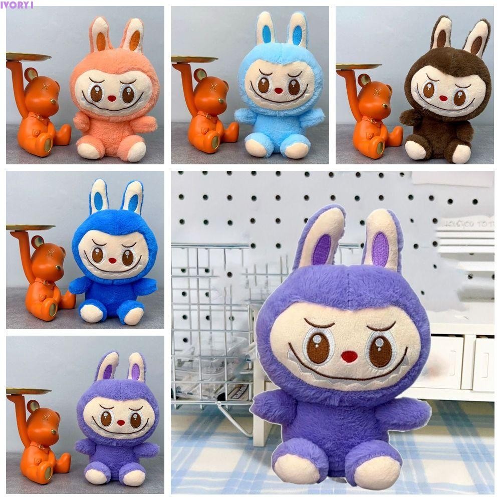 IVORY1 Labubu POP MART Plush Toys, PP Cotton Fluffy LABUBU Plush Doll ...