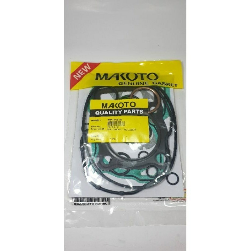 Top Overhauling Gasket TMX155 Makoto COD Accepted MADDARA | Shopee ...