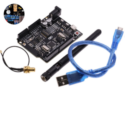 NEW PART ANTENNA + ARDUINO_ESP8266 Micro USB TTL Cable CH340 NodeMCU ...