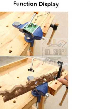 Portable Bench Vise 60mm Heavy Duty Multifunction GATO | Shopee Philippines