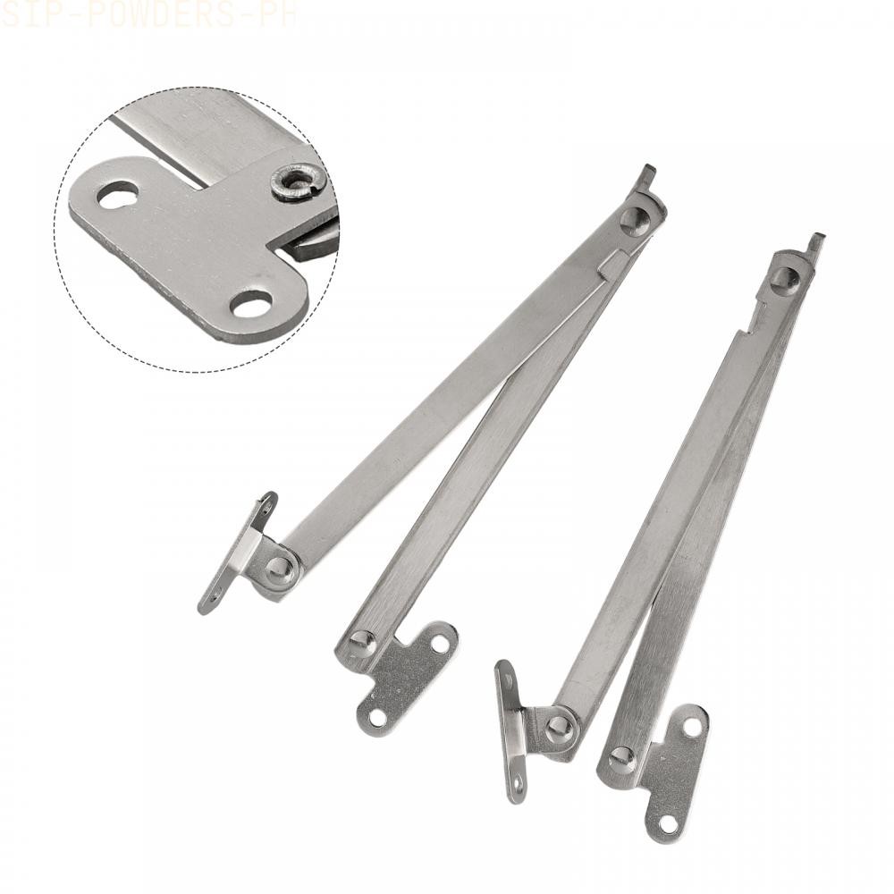 ⭐ Hot selling ⭐ 2pcs Stainless Steel Hinges for Cabinet Lid Support ...