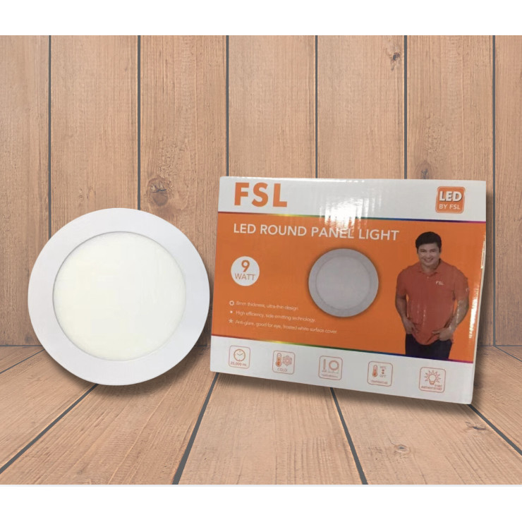 FSL LED ROUND PANEL LIGHT DOWNLIGHT 6W 18W 24W | Shopee Philippines