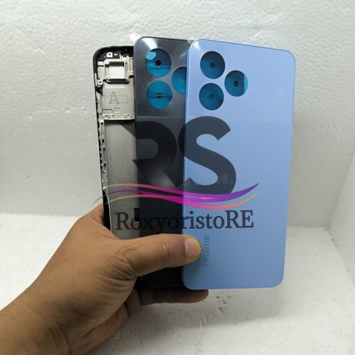 Backcover casing housing casing realme note 50 frame + backcasing ...