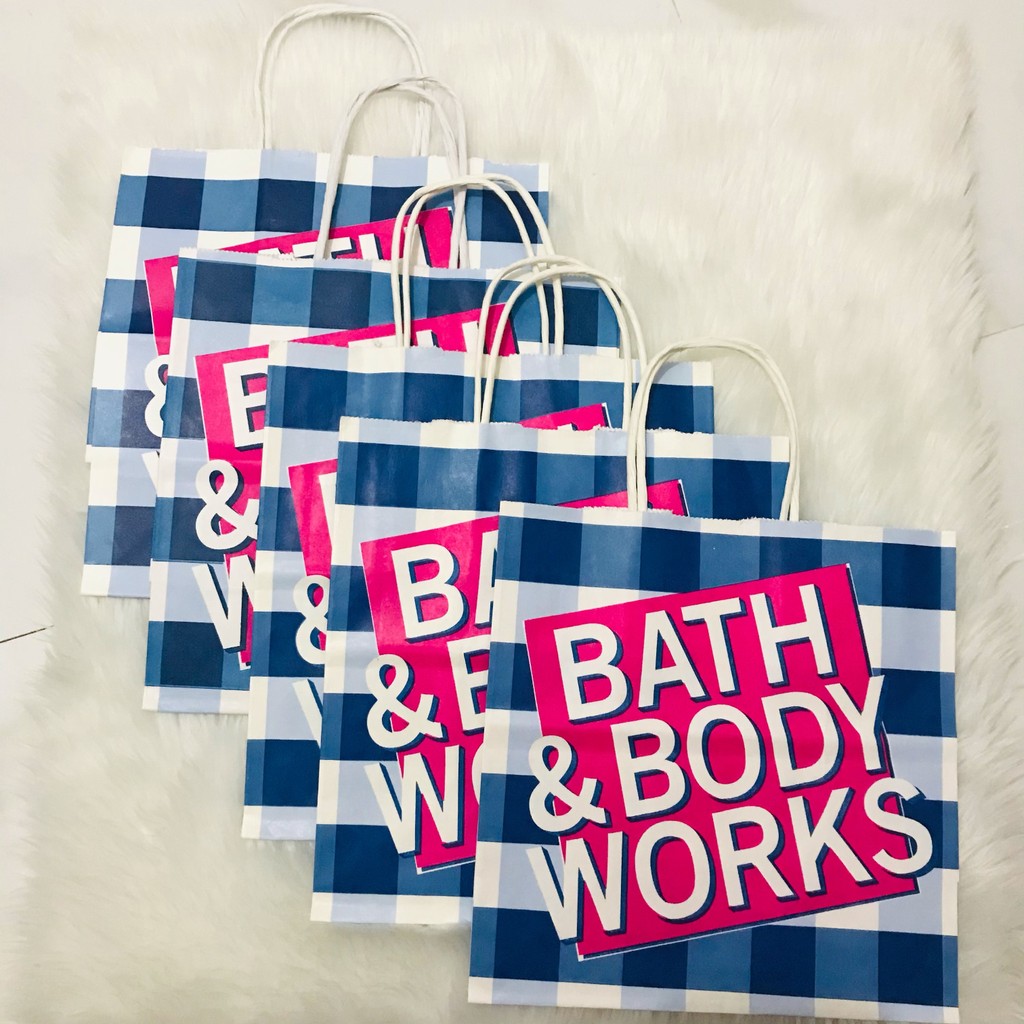 1pc Bath and Body Works Paper Bag Perfect for Gift Wrapping Bags ...