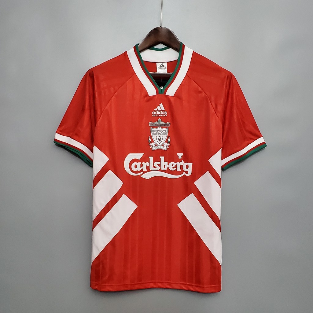 Liverpool 93-95 Home Away Retro Soccer Jersey Football #FOWLER | Shopee ...