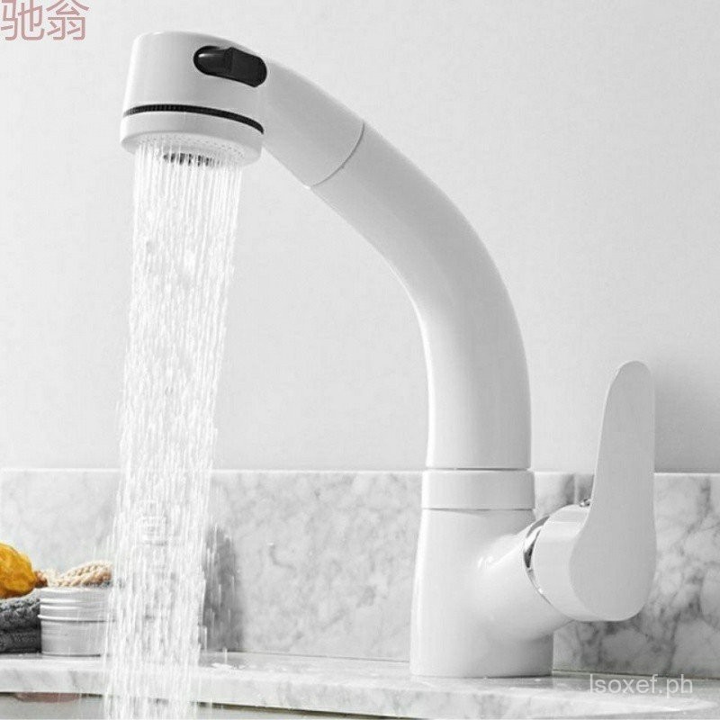 VgV Wash Basin Lifting Pull-out Hot and Cold Water Faucet Washbasin ...