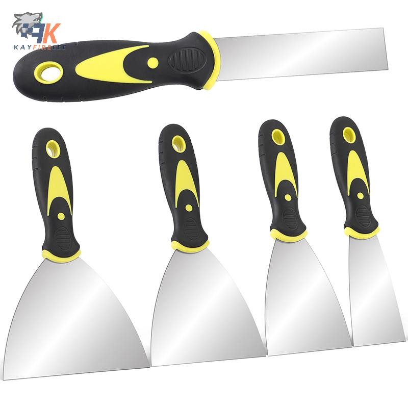 (KFL) Stainless Steel Putty Scraper Spatula Scraping Putty Paint Tool ...
