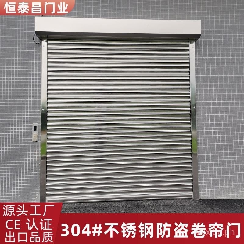 Factory Elevator Door Warehouse Door Anti-Theft201Stainless Steel ...
