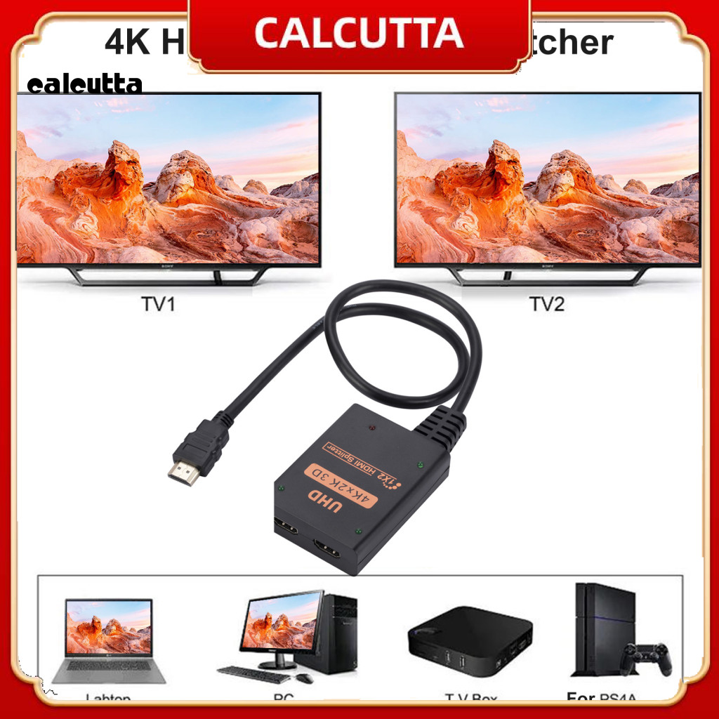 [calcutta] 4k Hdmi-compatible Switcher Software-free Hdmi-compatible ...