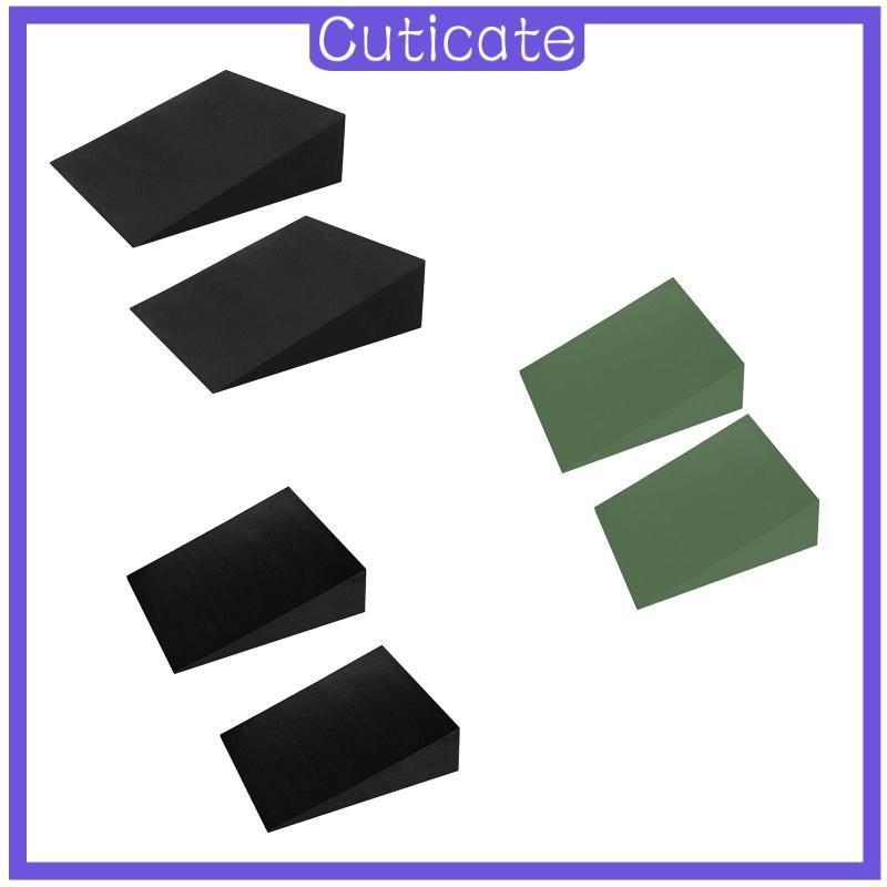 [CUTICATE] 2Pcs Calf Stretcher Wedge Blocks Slant Board for Squats and ...