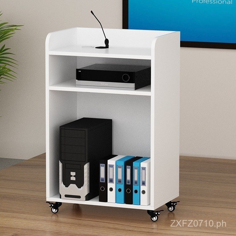 Goodbye5V Lecture Podium Table Reception Desk Training Multimedia ...