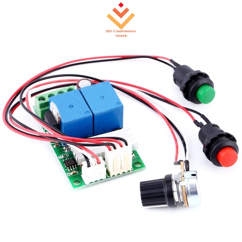 PWM DC Motor Speed Controller Forward and Reverse Switch 6V 12V 24V Linear Actuator Adjustable ...
