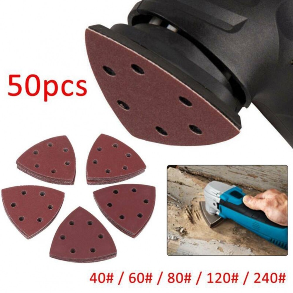 Professional Grade Assorted Sandpaper Pads for Multi Tool Oscillating ...