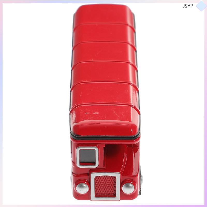 Simulation Single-deck Bus Model Pull Back Bus Toy Car Toy Vehicles Toy ...