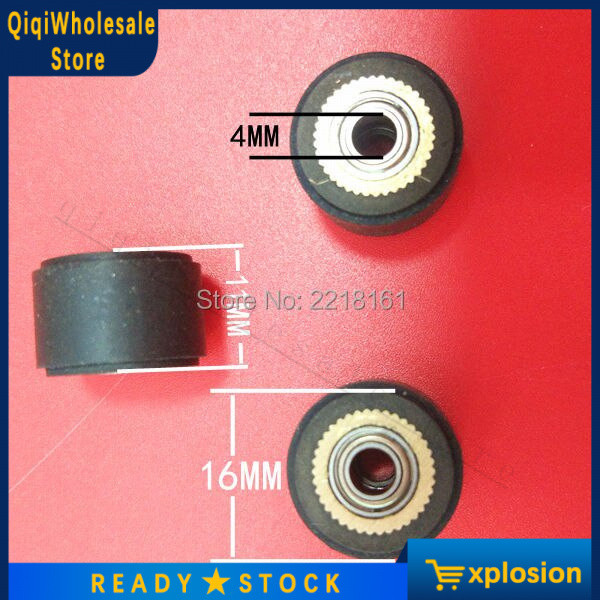 1pcs Pinch Roller For Mimaki Cutting Vinyl Plotter Cutter 4X11X16mm For ...