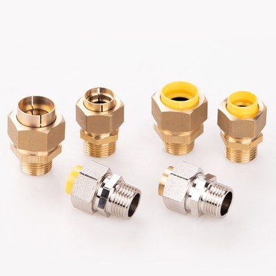 COD☆Natural gas pipe metal hose bellows quick connector free wave-free ...