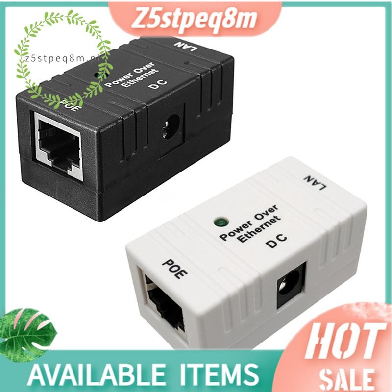 100 Mbps 5V 12V 24V 48V/1A BJW POE Injector Power Splitter for IP ...