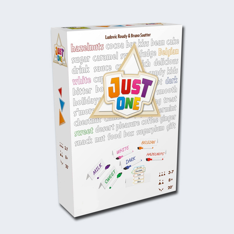 Just One Cooperative Family Board Game Word Guessing Game | Shopee ...