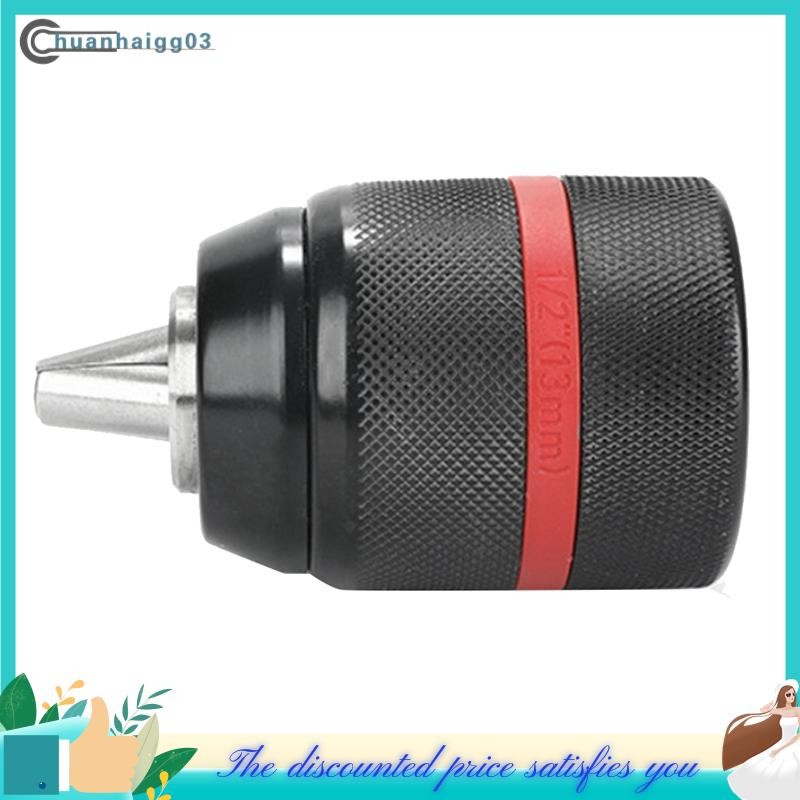 【chuanhaigg03】Hand-Tight Self-Locking Drill Chuck Heavy Duty 2-13mm ...
