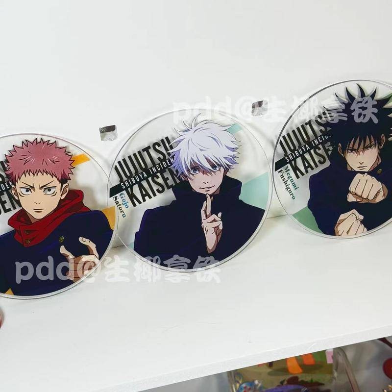 Jujutsu Kaisen Acrylic Coasters Ins Style – Featuring Satoru Gojo ...