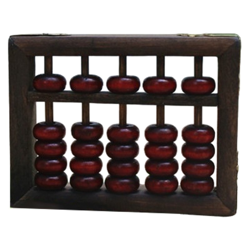 love* 5-Digit Abacus Mathematical Soroban Abacus Chinese Calculator ...