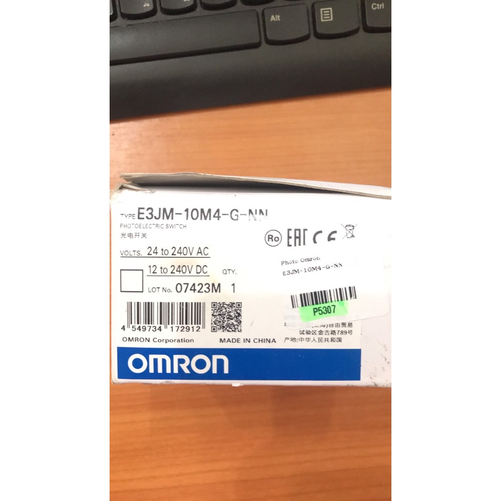 Photocell Switch Sensor E3JM-10M4-G-N OMRON Model 10m Holding Distance ...