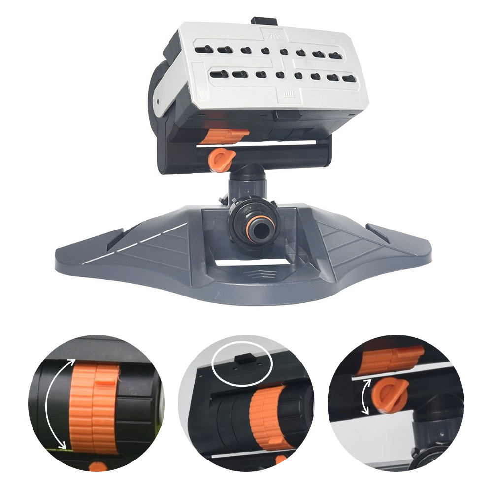 Mini Oscillating Sprinkler Adjustable Irrigation Watering System for ...