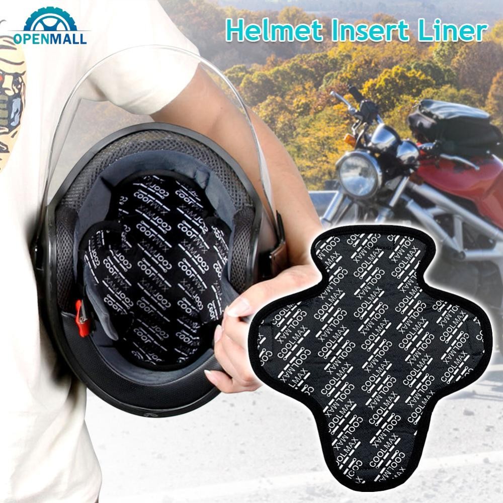 OPENMALL Breathable Motorcycle Helmet Insulation Lining Pad Insert ...