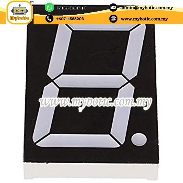 7 Segment 5 Inch Display (Common Anode) | Shopee Philippines