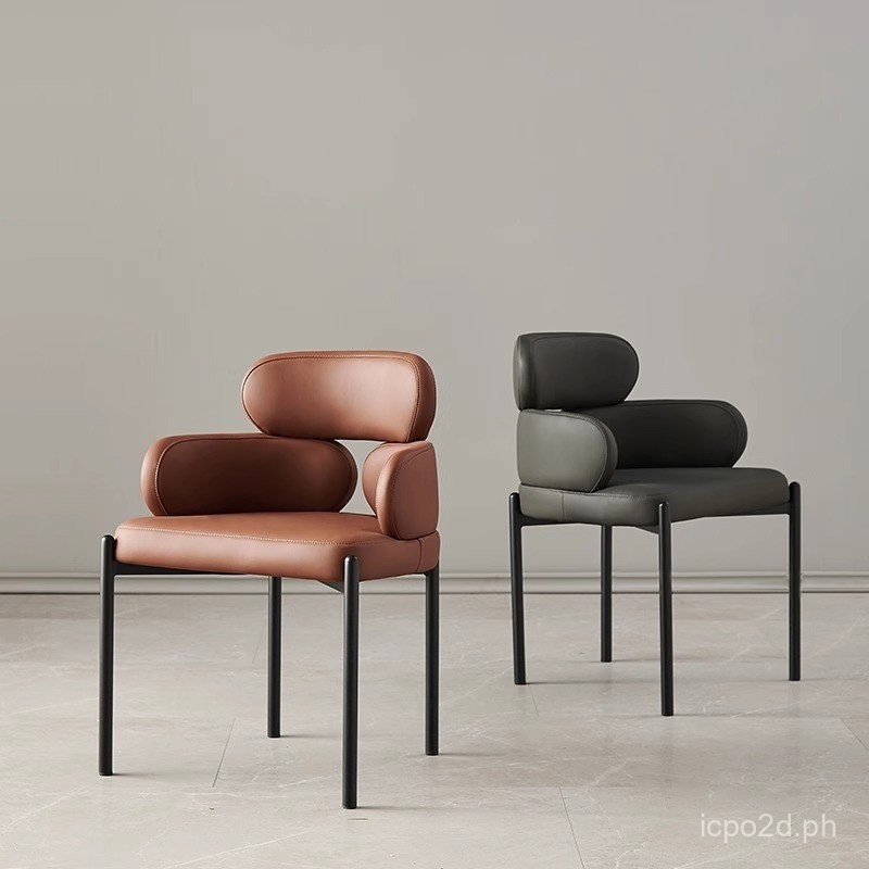 Dining Chair Home Nordic Light Luxury Modern Minimalist Italian ...