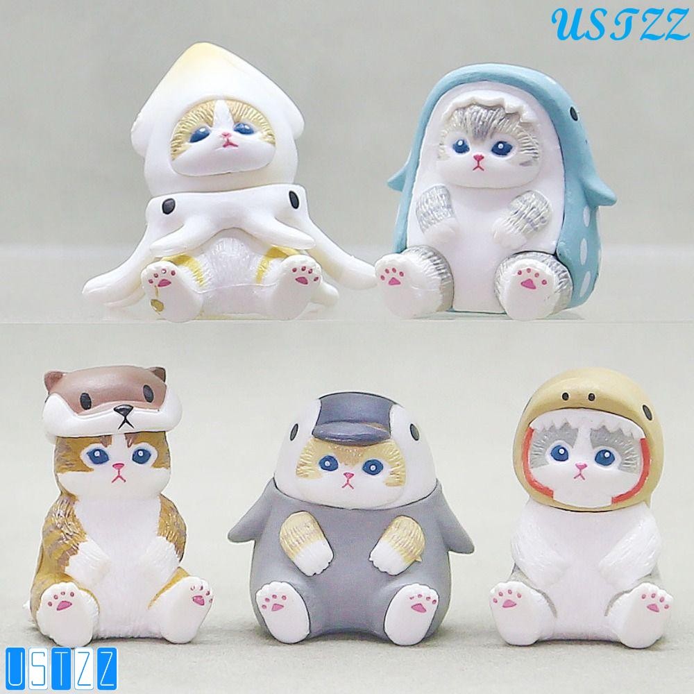 USTZZ Mofusand Cat Figure, COS Marine Creature 10th Generation Cat ...