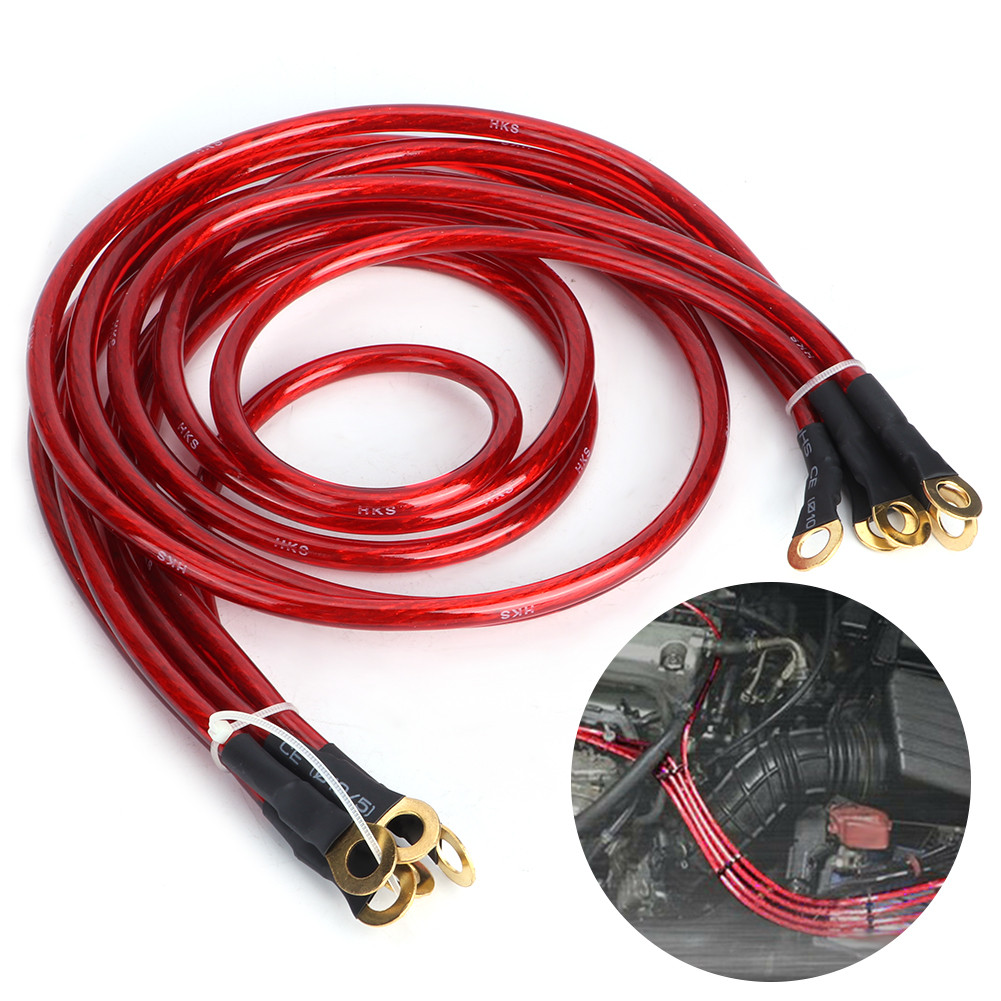 Phoenixshop Universal 5-Point Car Grounding Wire Strengthened Ground ...